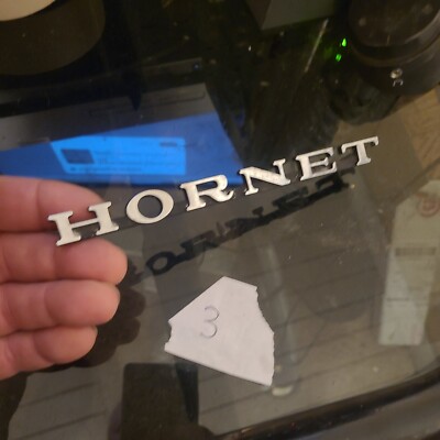 VINTAGE AMC HORNET EMBLEM SCRIPT OEM | eBay