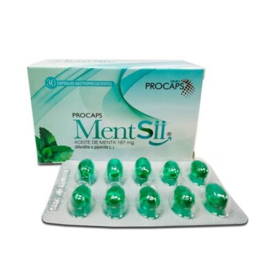 PROCAPS MENTSII 2 BOXES OF 30 capsules irritable bowel gastritis ...