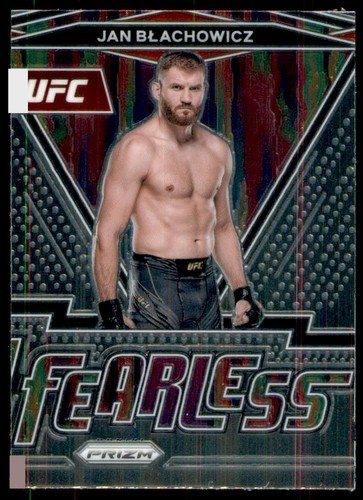 2022 Panini Prizm UFC Fearless Jan Blachowicz #4 | eBay