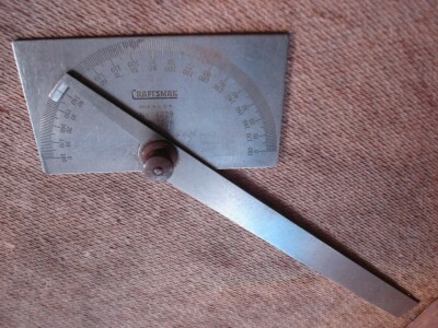 Protractors - Vintage Craftsman