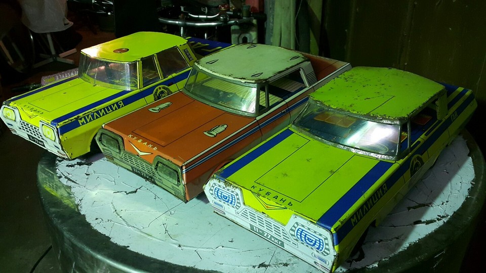 VINTAGE CAR TOY RADUGA AUTO TOURIST CABRIO SPORTS 1980's MOSCOW USSR ...