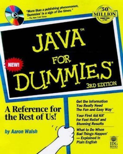 Java for Dummies by Aaron E. Walsh (1998, Trade Paperback) for sale online | eBay