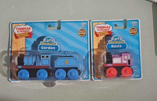 learning curve thomas & friends early engineers GORDON & ROSIE wooden ...