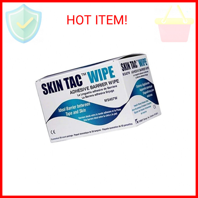 Torbot IM074407W314832 Group Inc Skin Tac"H" Adhesive Barrier Prep Wipe ...