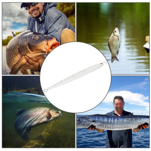 2X Simulation Fish Shape Lure Bait Fishing Tackle Vivid Swimming ...