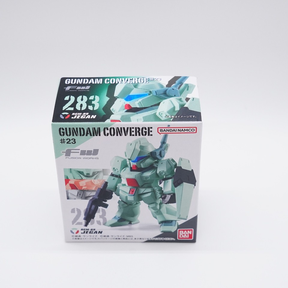 Bandai JAPAN Gundam Converge FW #23 No.283 RGM-89 Jegan Gundam Mini ...
