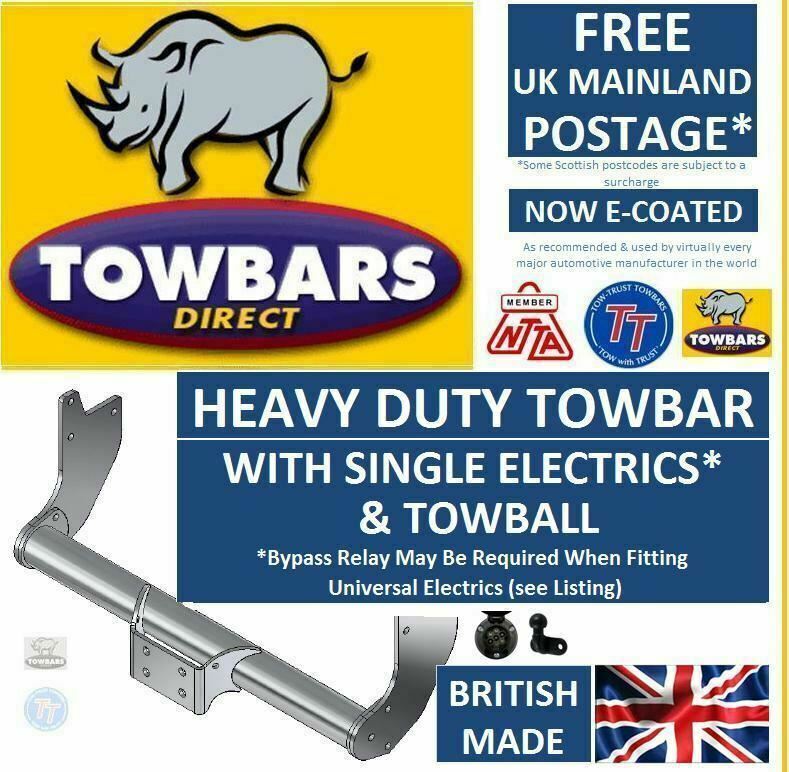 Towbar for Transit Chassis Cab & Tipper Mark 8 2014on Heavy Duty ...