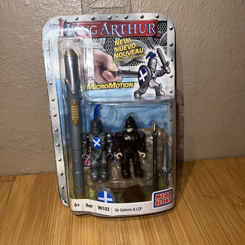MEGA BLOKS KING ARTHUR MICRO MOTION ACTION FIGURES SET 96103 SIR ...