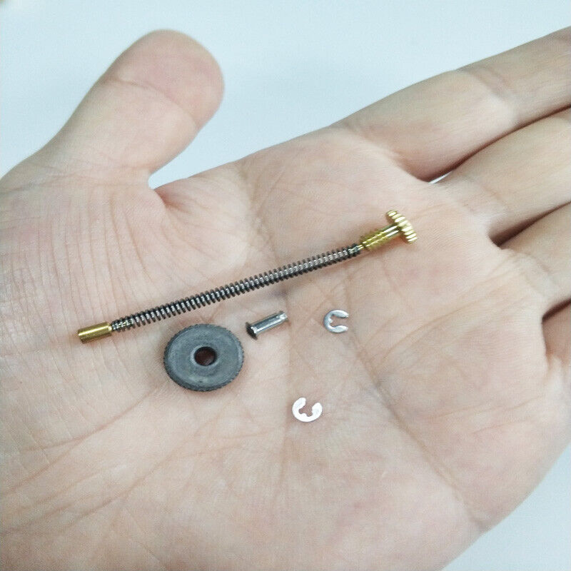 1 Set Lighter Repair Part flint screw spring & base and flint wheel ...