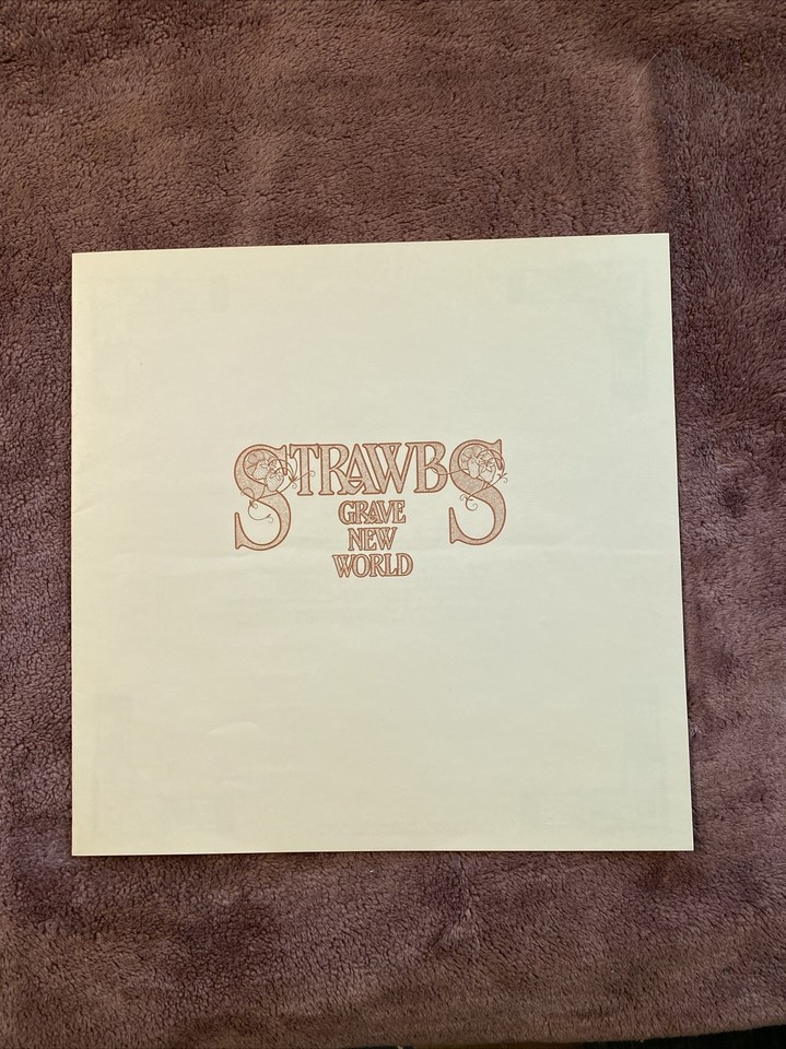 Strawbs - Grave New World (LP, 1972 SP-4344) Progressive Rock/Folk | eBay