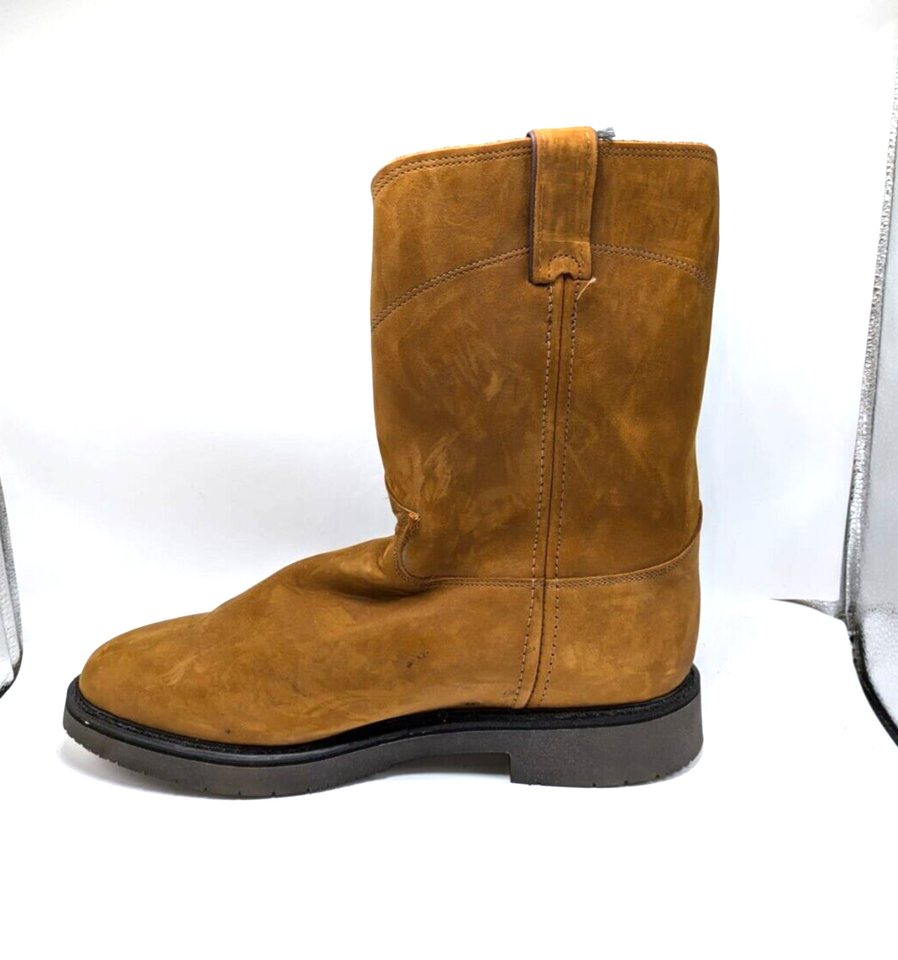 Men's Justin Original Work Boots Conductor Electrical Work Shoe Size 11 ...