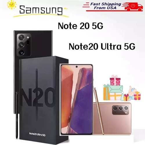 New Samsung Galaxy Note20 Ultra | Note 20 5G 128GB N981U/N986U Factory ...