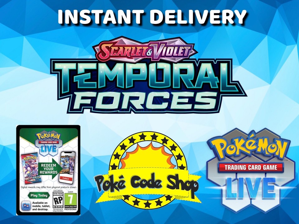 NEW Pokemon Live Online Booster Codes PTCGL ~ SV SwSh XY Code ~ INSTANT ...