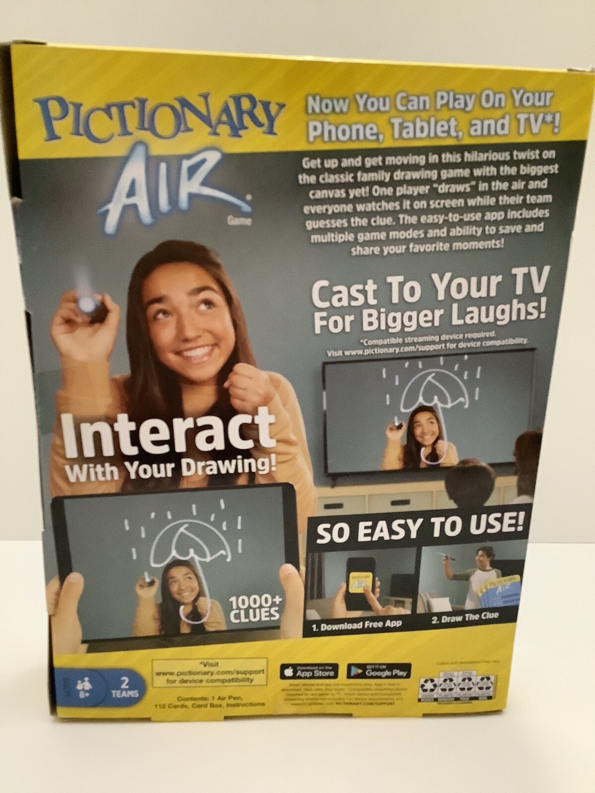 Pictionary Air Drawing Game Family Time Interactive - Ages 8+ | eBay