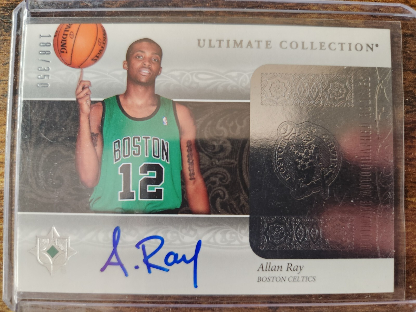 2006-07 Ultimate Collection Allan Ray Rookie RC Auto 188/350 #181 ...