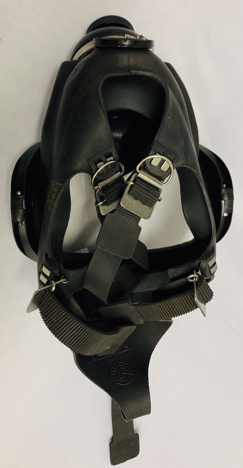 MSA Gas Mask Canister Type Full Face & Canister & Case | eBay