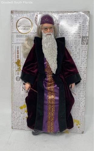 Mattel Harry Potter Wizarding World Albus Dumbledore Collectible Doll ...