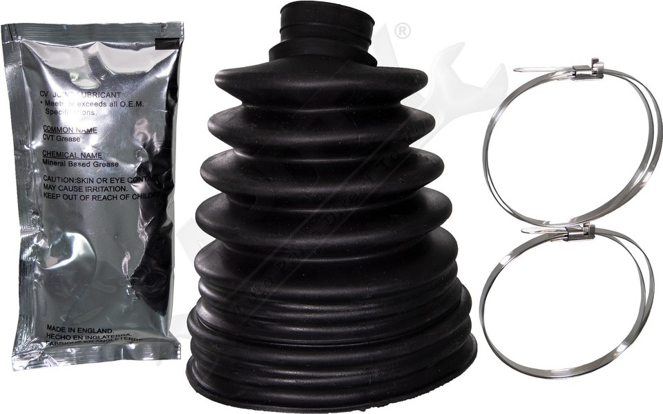 APDTY 725114 CV Joint Axle Rubber Boot Kit w/ Grease & Clamps (3.44 ...