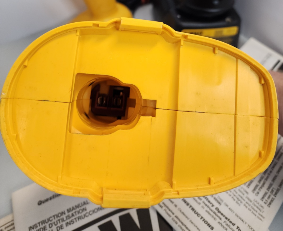 Dewalt 18v Drill Driver DC720, Impact Driver DW056, Flashlight & Two ...