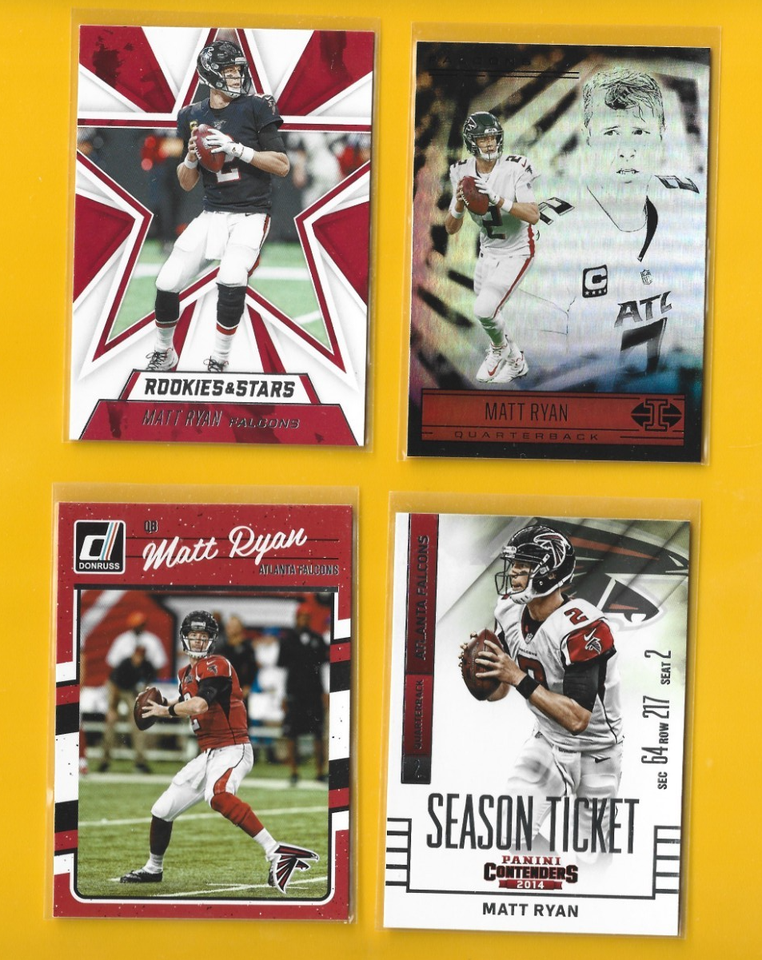 Matt Ryan lot of 9 Panini brands football cards - Atlanta Falcons | eBay