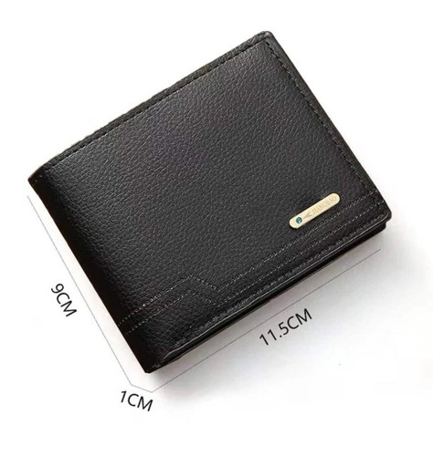 Designer Mens Leather Wallet RFID SAFE Contactless Card Blocking ID ...