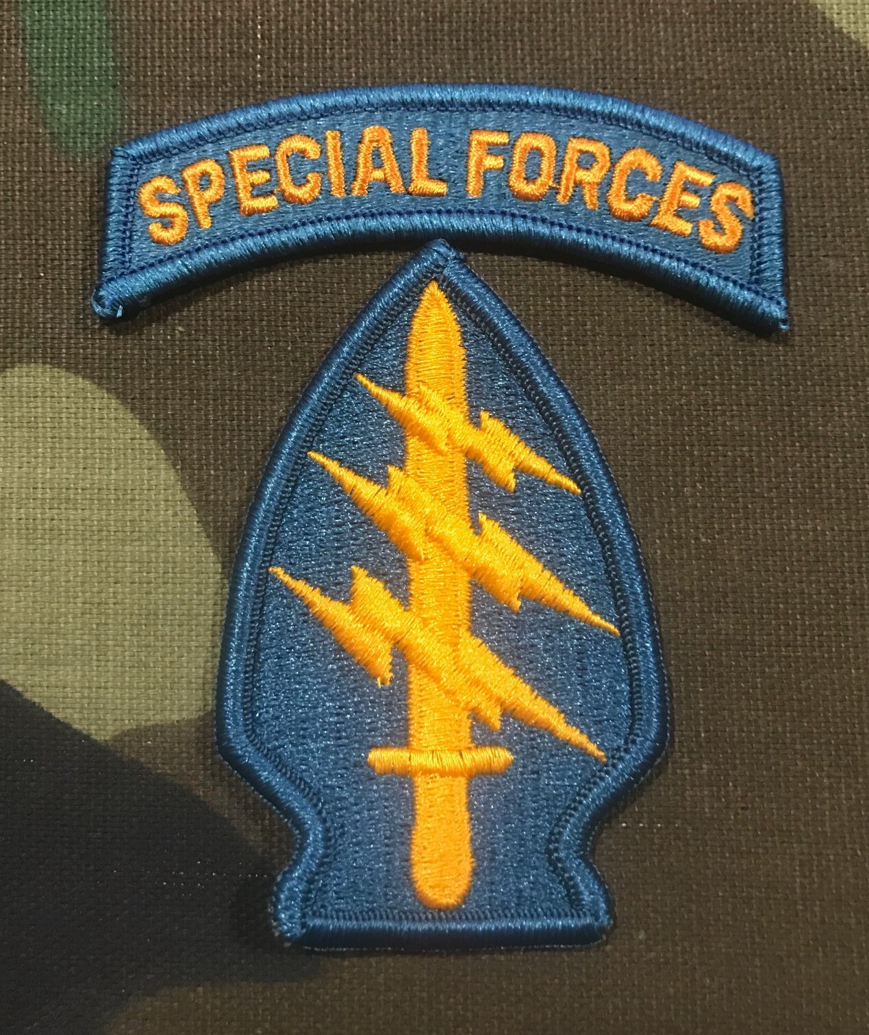 US ARMY SPECIAL FORCES PATCH WITH TAB; FULL COLOR | eBay