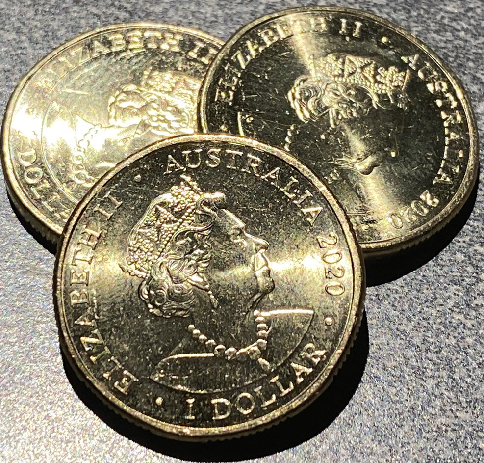 💫Very Special Collectable 2020 coin Green $1 - Australia Rare ...