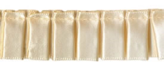 Box Pleated satin Ribbon,7/8 inch wide select color/price per yard | eBay