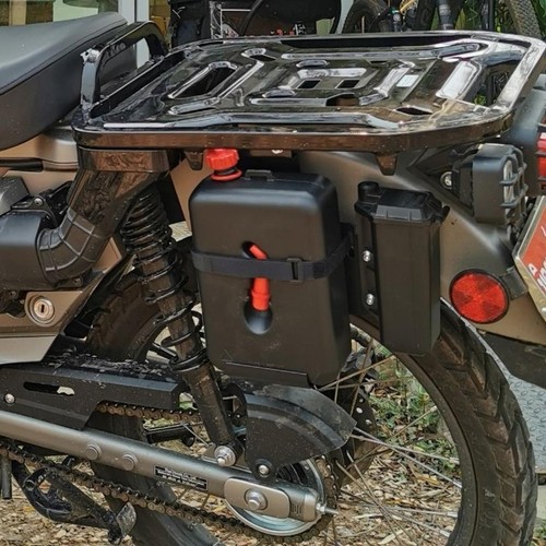 Set Side Rack Fuel Tank Oil 2 L For Honda Trail 125 CT125 Hunter Cub ...