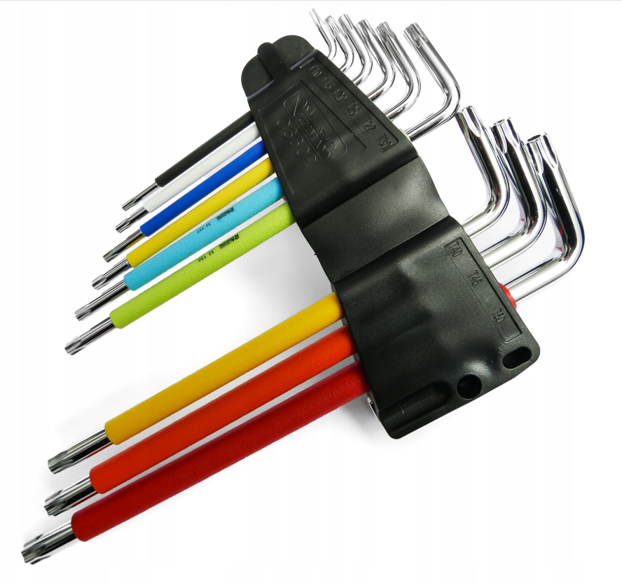 RICHMANN Torx tamperproof Security, Hex allen key set 18 pcs, ball tip ...