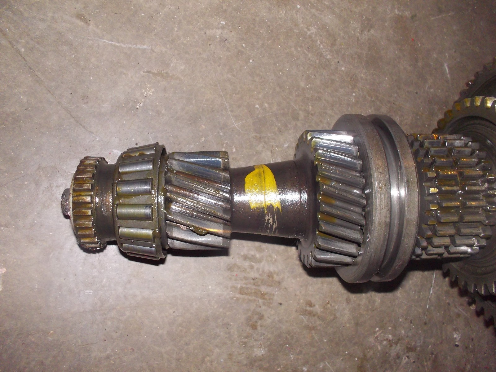 Ford 8N Tractor transmission main bottom lower low drive gears & shaft ...