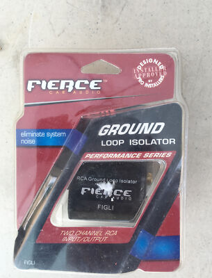 Fierce Audio FIGLI Performance Series Ground Loop Isolator 2CH RCA ...