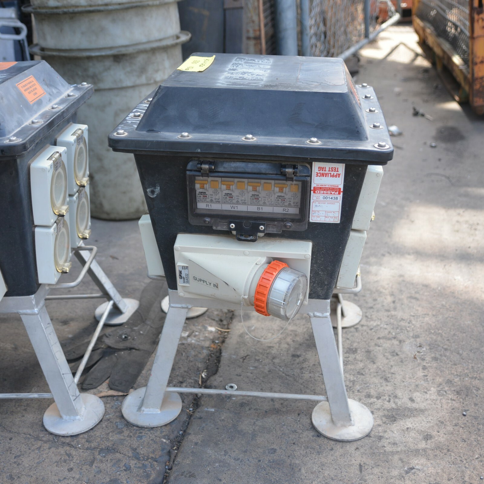 BOSBOX HANDI 32A Site Portable Electrical Temporary Distribution Power ...