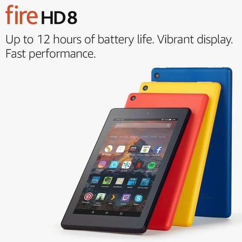 AMAZON FIRE HD 8 TABLET 32GB / 16GB WITH ALEXA FULL HD DISPLAY WI-FI ...