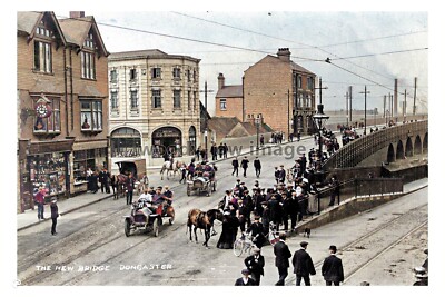 ptc8925 - Yorks' - Early view of a busy North Bridge, in Doncaster ...