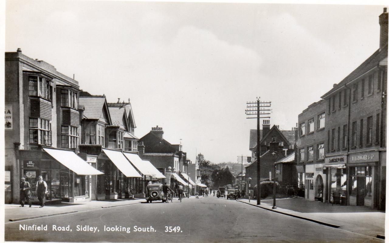 Ninfield Road Sidley Nr Bexhill on Sea unused RP old pc Norman | eBay UK