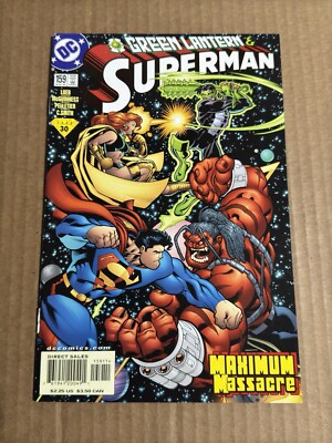 SUPERMAN #159 FIRST PRINT DC COMICS (2000) GREEN LANTERN | eBay