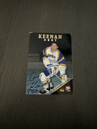 1995 Signature Rookies Draft Day Signatures /4500 #18 CORY KEENAN Auto ...