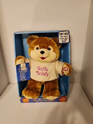 HELLO TEDDY DanDee Interactive Plush Talking Toy Bear New in Box/Tag ...