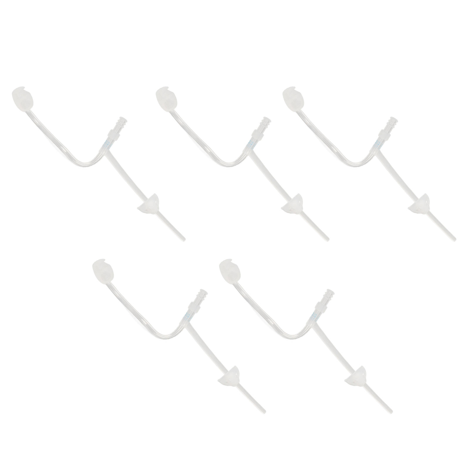 (Left Ear 2BL)5x BTE Sound Aid Replacement Slim Tubes 2B Size Sound ECA ...