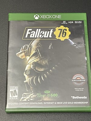 Xbox One - Fallout 76 - Complete - Very Clean | eBay