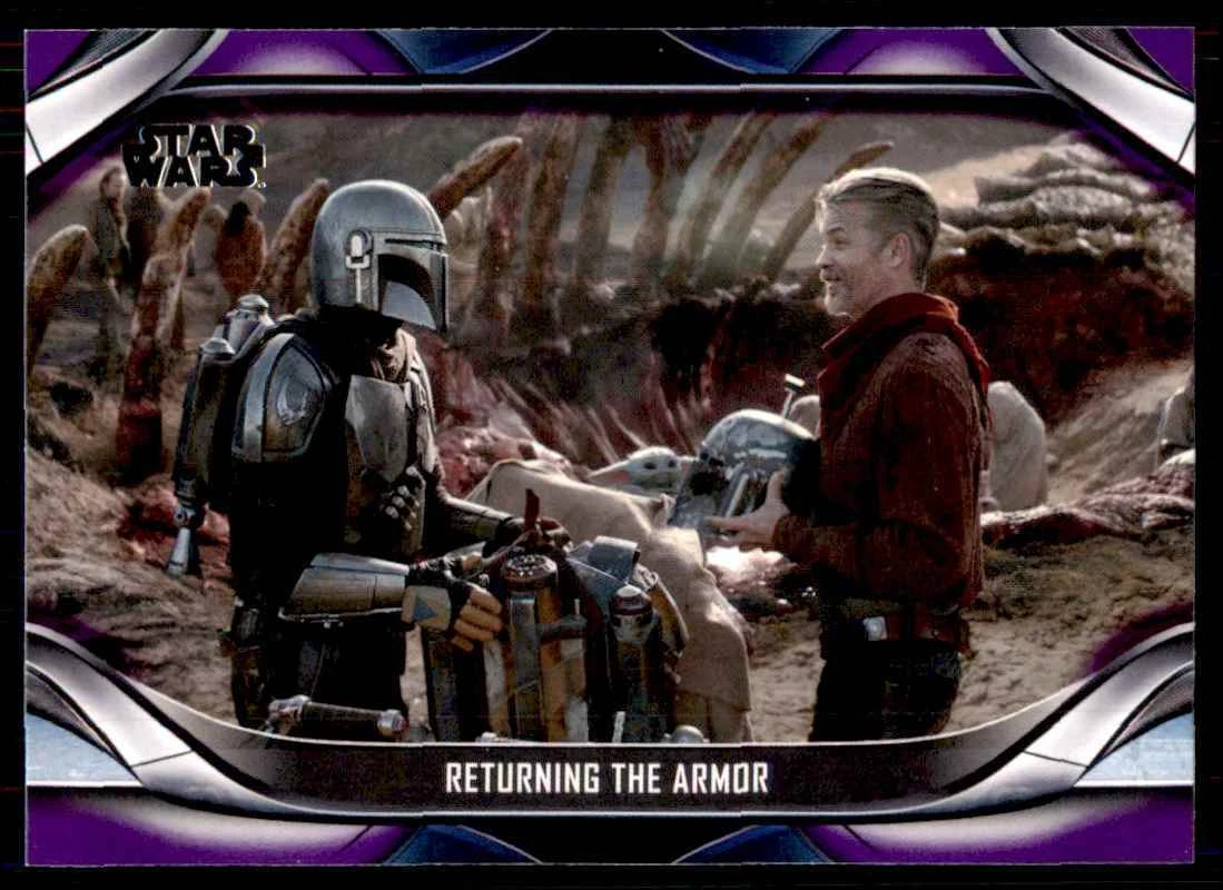 Purple Mandalorian Armor