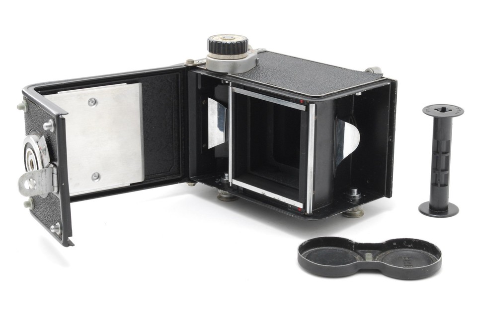[Near MINT] Ricohflex Ricoh DIA TLR 6x6 120 Film Camera Riken 80mm F3.5 ...