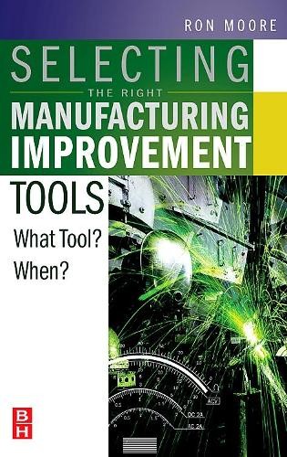 Ron Moore Selecting the Right Manufacturing Improvement Tools ...
