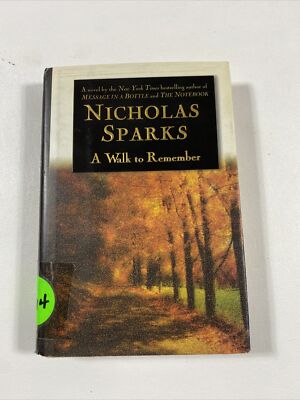 A Walk To Remember - Nicholas Sparks (1999, Hardcover, Dust Jacket ...