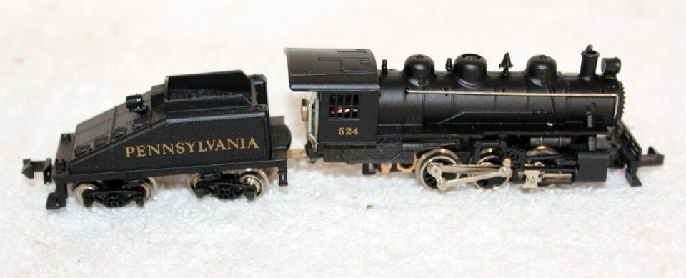 Bachmann N Guage 0-6-0 Pennsy Steam Locomotive Pennsylvania 524 NIB | eBay