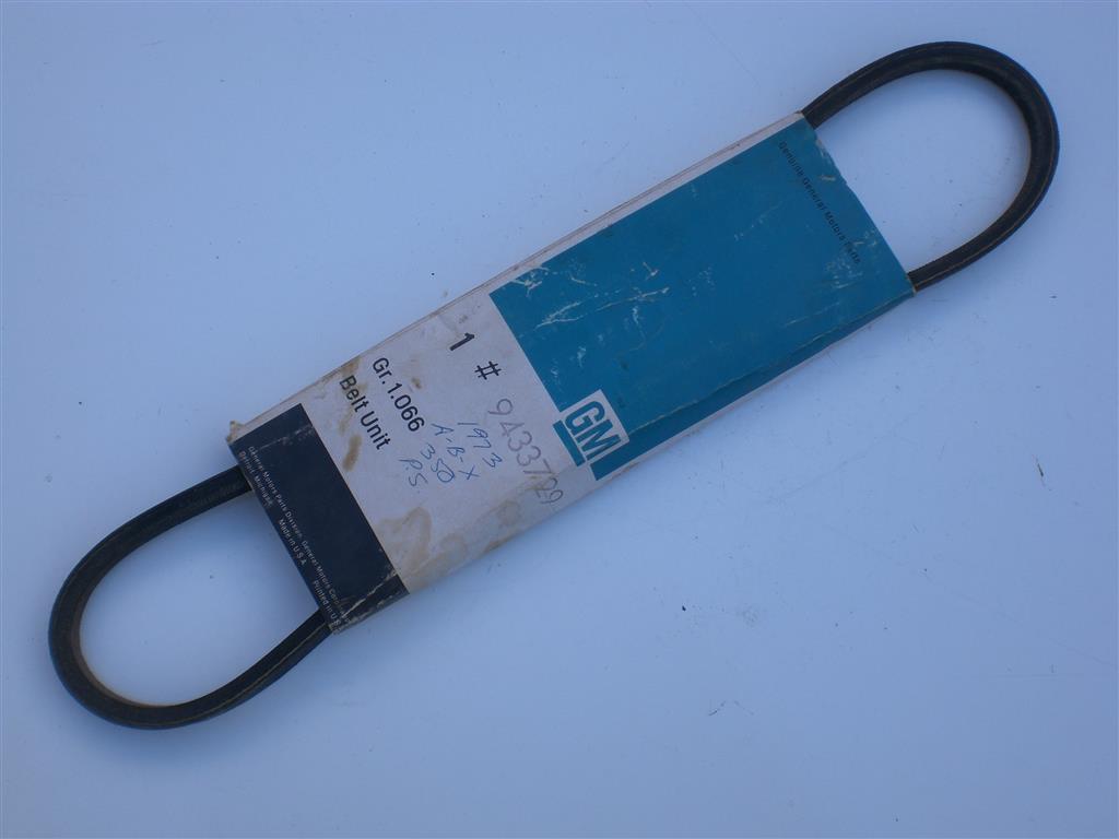 NOS Genuine GM Fan Belt # 9433729 3/8 X 55" Gates 7550 for sale online ...