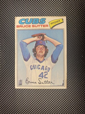 1977 TOPPS #144 BRUCE SUTTER CUBS ROOKIE | eBay