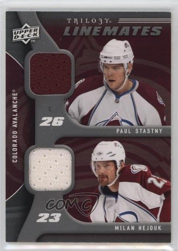 2009-10 Upper Deck Trilogy - Line Mates #LM-HS Milan Hejduk, Paul ...
