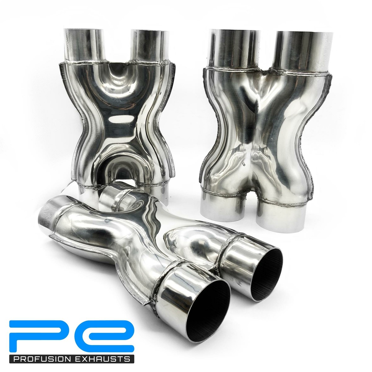 X Pipe Dodge Charger And Challenger 3" 304 Stainless Steel Mandrel